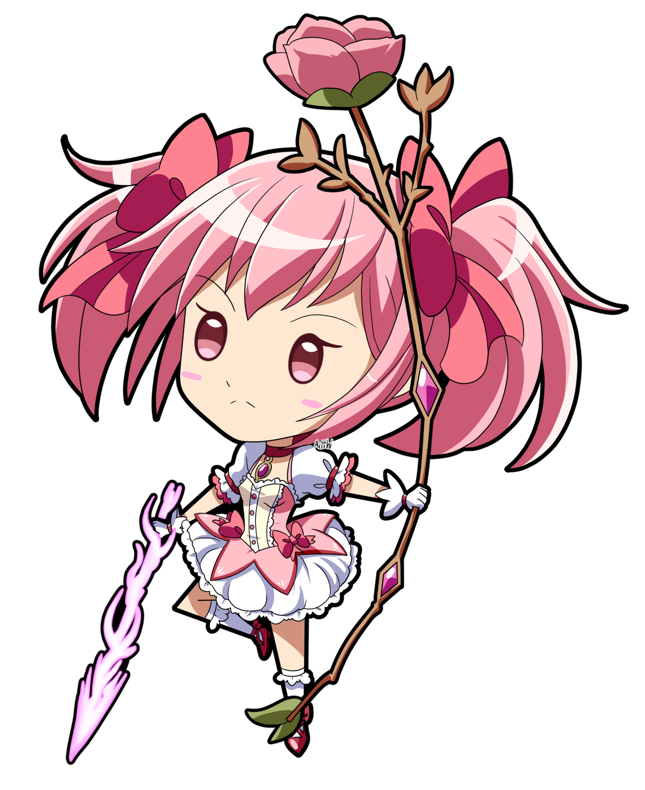 Madoka Kaname Teeny By Aijihi On Deviantart