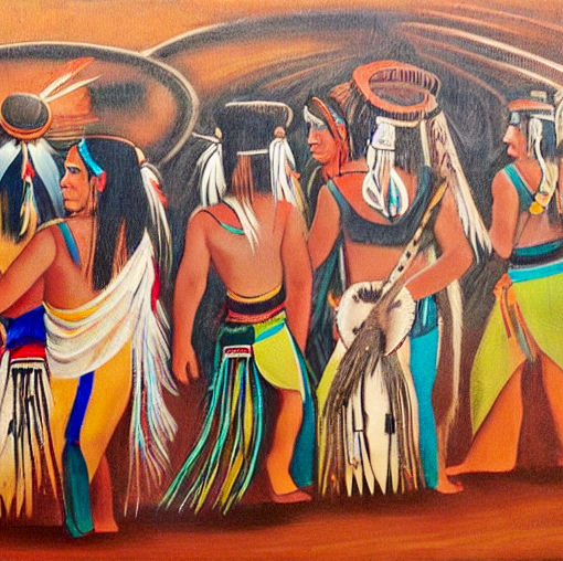 Native American People Dancing By Imhimanshu2608 On Deviantart