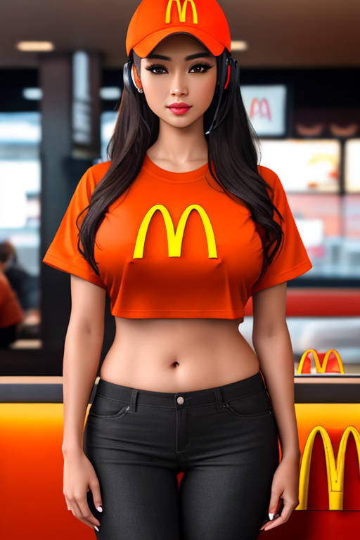 Fast Food Worker By Ai Vixenbimbos On Deviantart