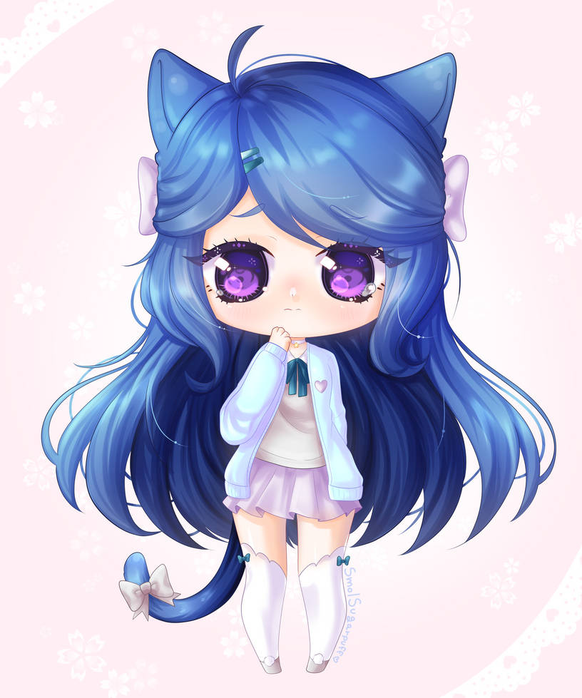 Cm Chibi Blue By Smolsugarpuff On Deviantart