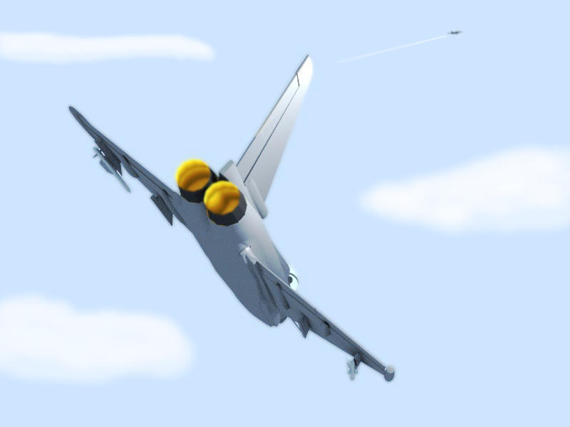 Eurofighter WIP scene by Omicron-Lyrae on DeviantArt