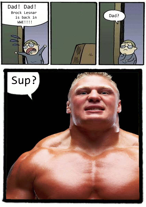 Stare Dad Lesnar Is Back By Thisissodaaddict619 On Deviantart