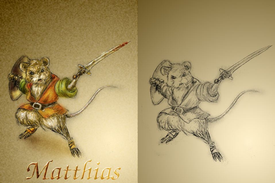 Matthias of Redwall by spydaman on DeviantArt
