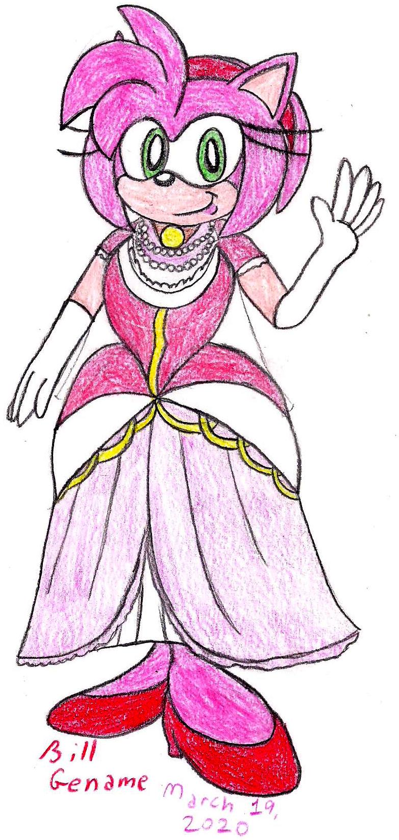 Amys Sonic X Episode 65 Dress By Germanname On Deviantart