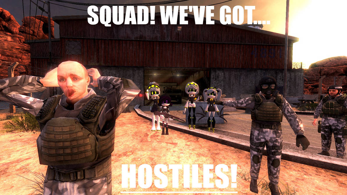 Squad! We've got Hostiles! by CurtAndRoland on DeviantArt Squad! We've got Hostiles! by CurtAndRoland on DeviantArt
