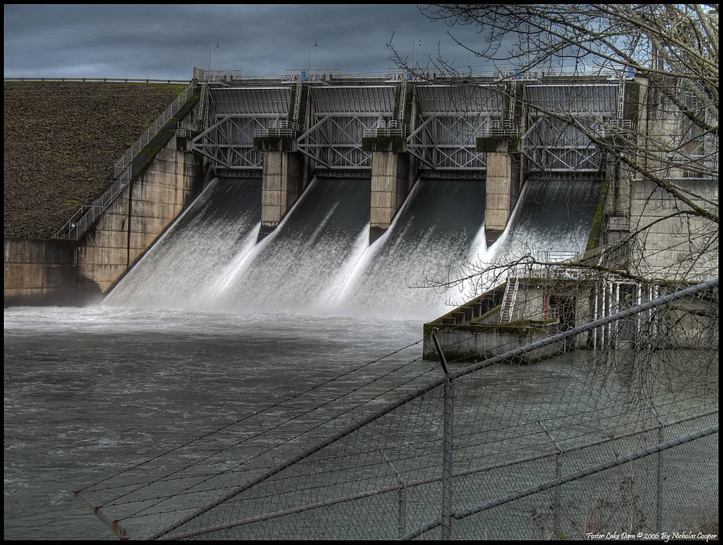 Foster Lake Dam by metro on DeviantArt