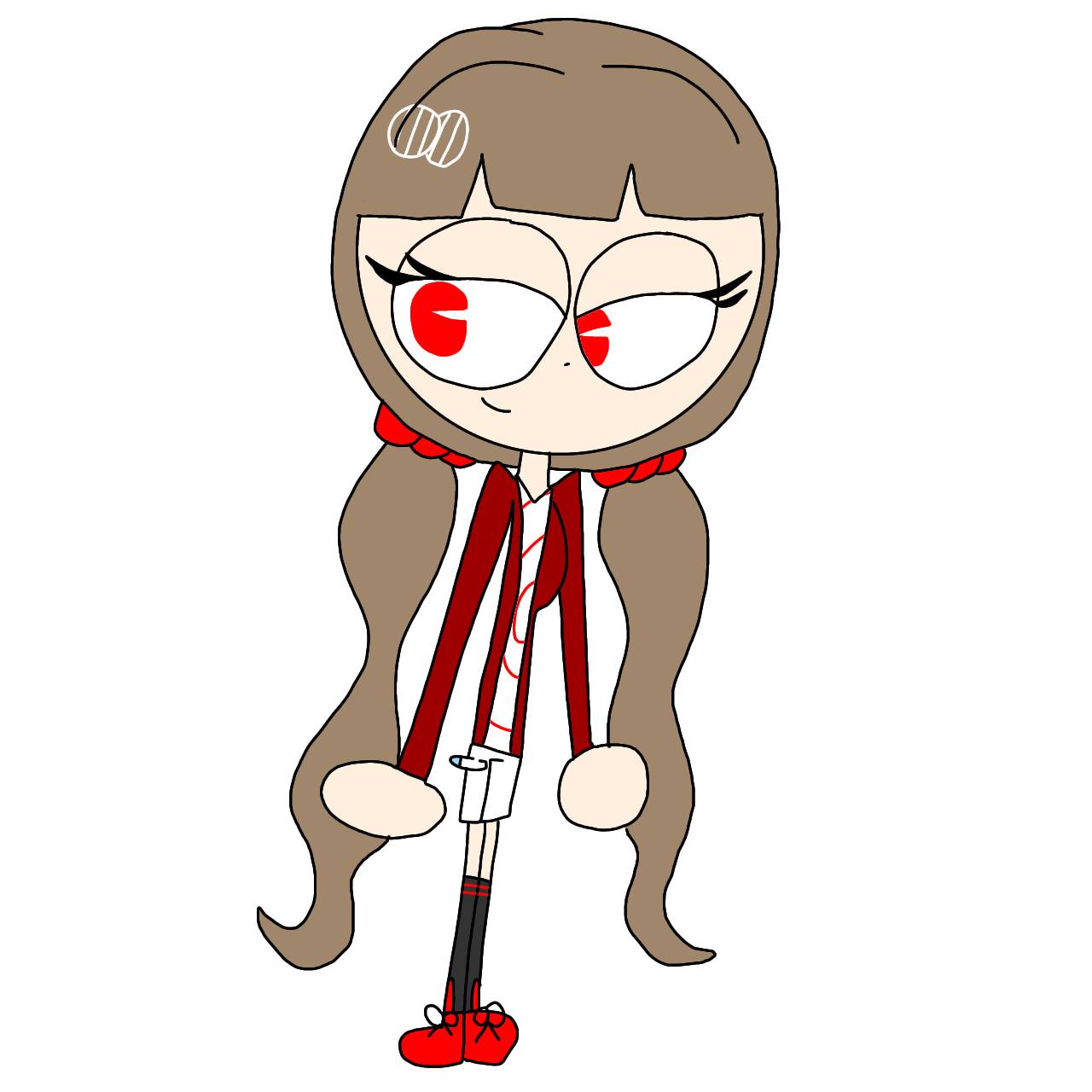 Maki Harukawa My Au By Breannapink On Deviantart