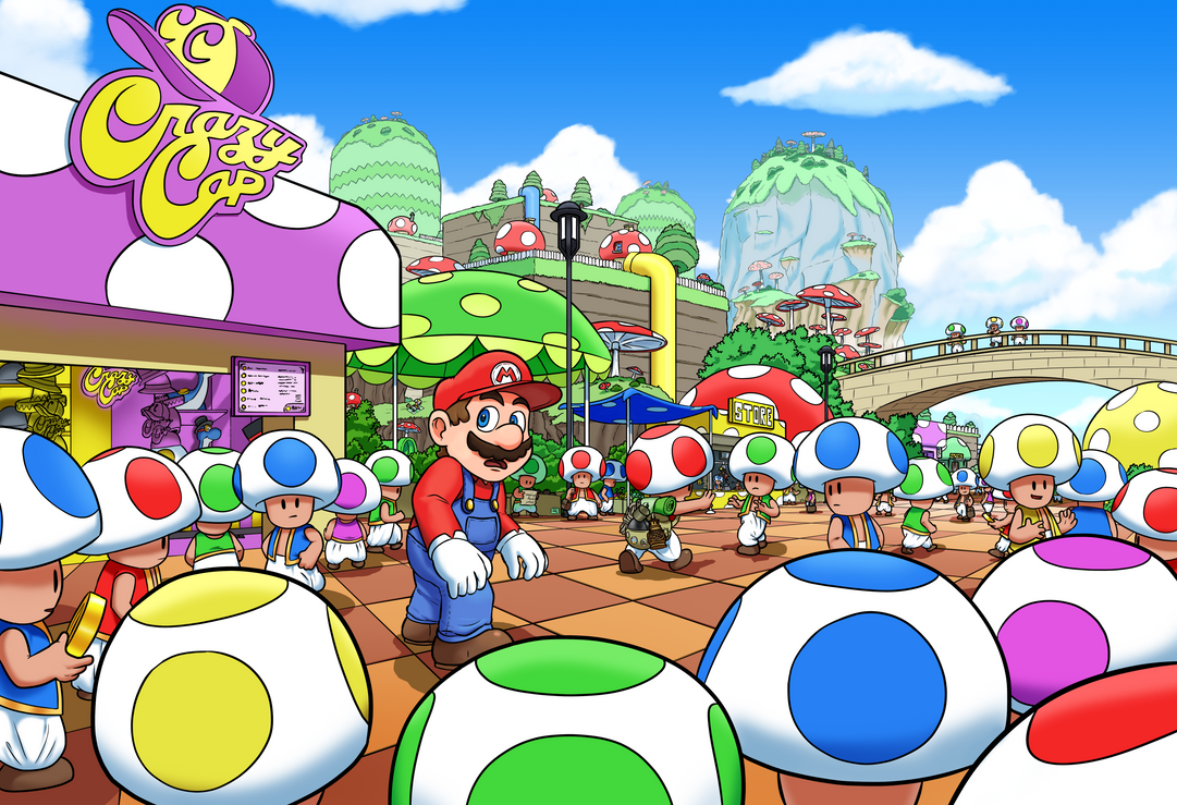 The Mushroom Kingdom Super Mario Know Your Meme