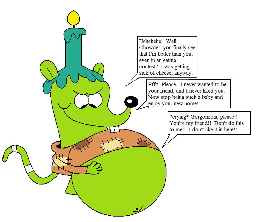 Gorgonzola Ate Chowder By Footballlover On Deviantart