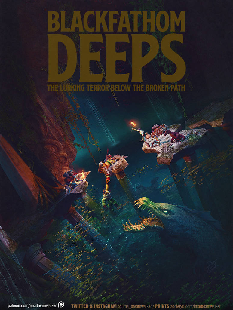 Blackfathom Deeps Poster 2 By Imadreamwalker On Deviantart