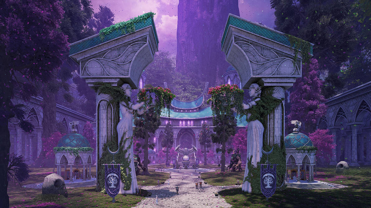 Darnassus By Imadreamwalker On Deviantart