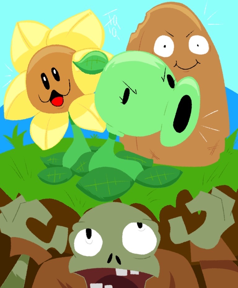 Pvz Fanart By Tequeteque12 On Deviantart