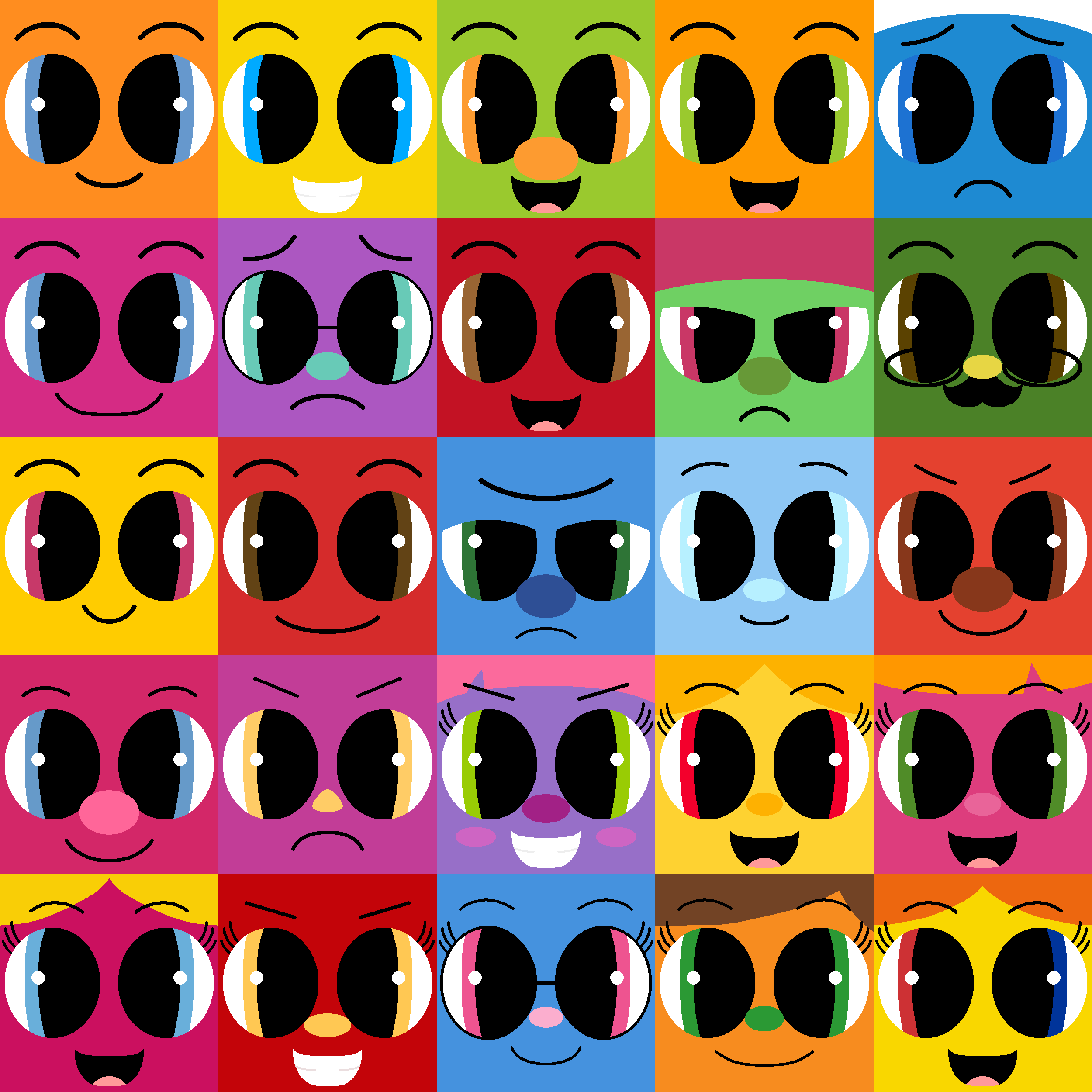 The Mr Men Show Season 1 Icons By Olivia902839283 On Deviantart