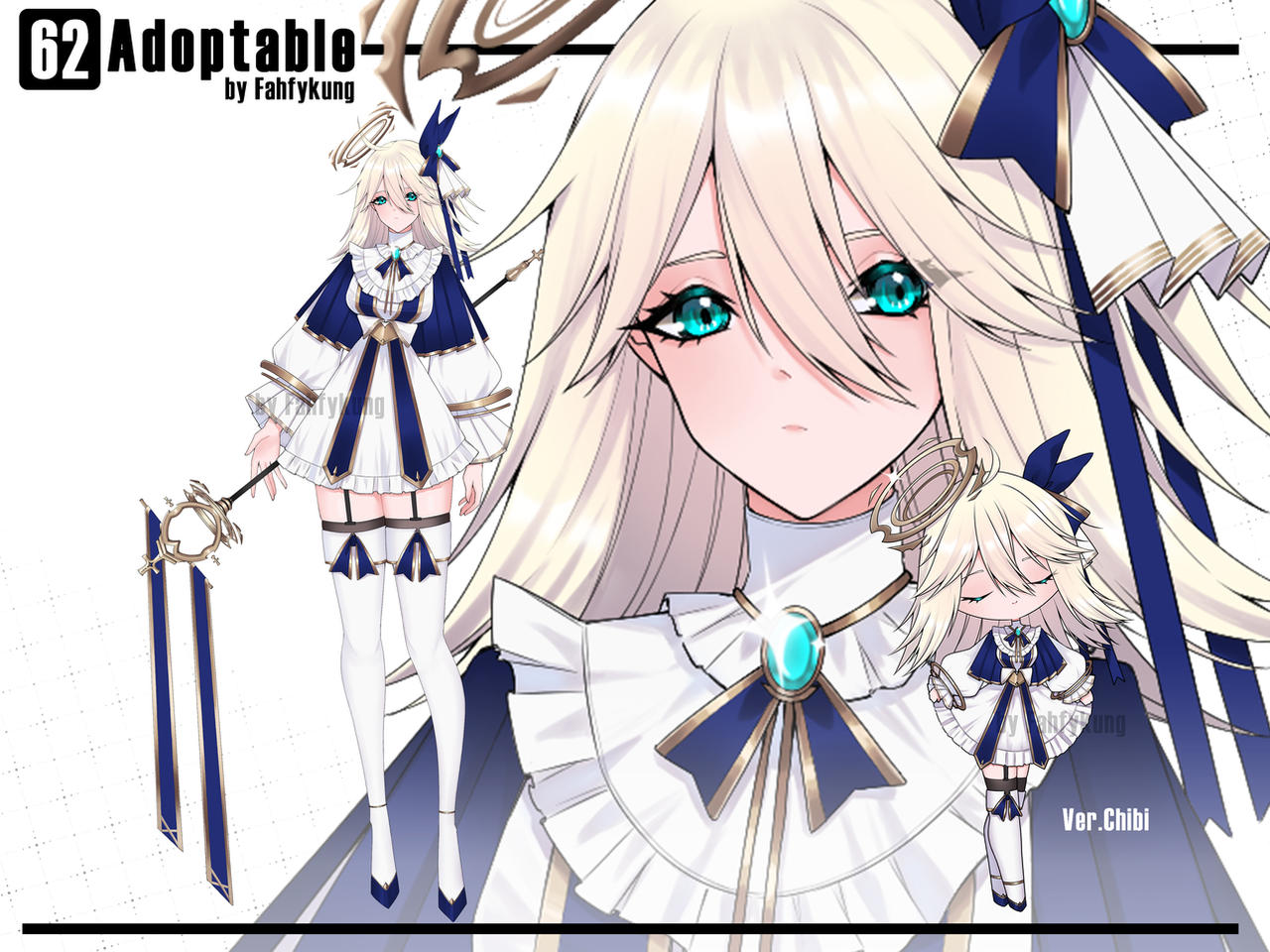 Closed 62 Adoptable By Fahfykung On Deviantart