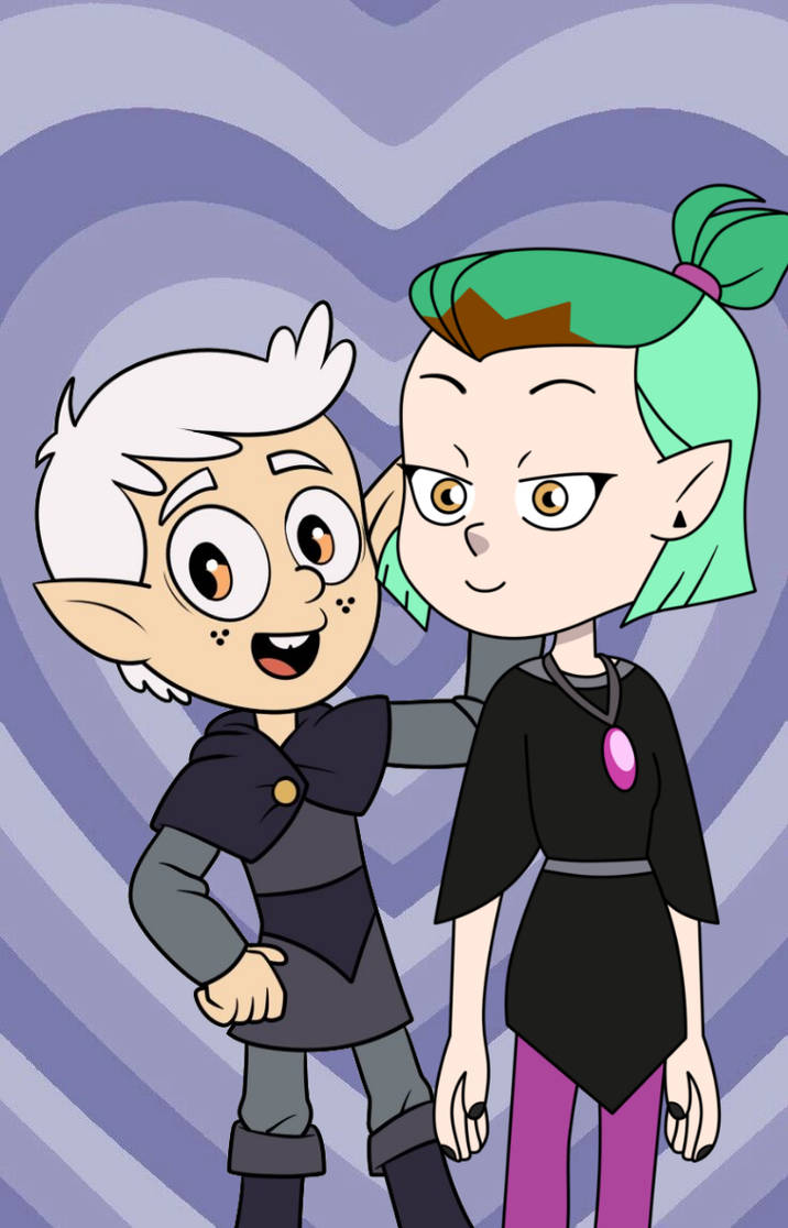 Shipping Card Lincoln Loud X Amity Blight By Themexicanpunisher On