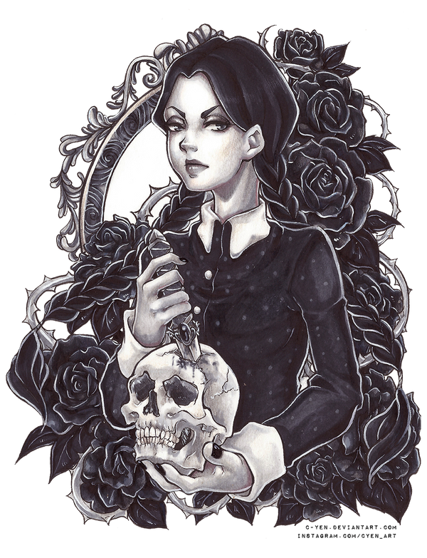 Wednesday Friday Addams By C Yen On Deviantart