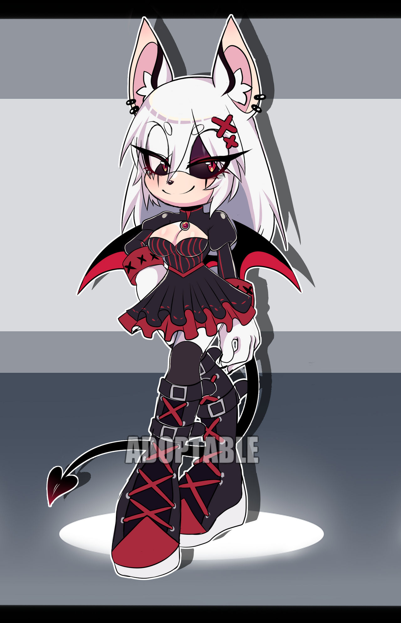 Closed Sonic Adoptable Bat Gothicc By Phabershlev On Deviantart