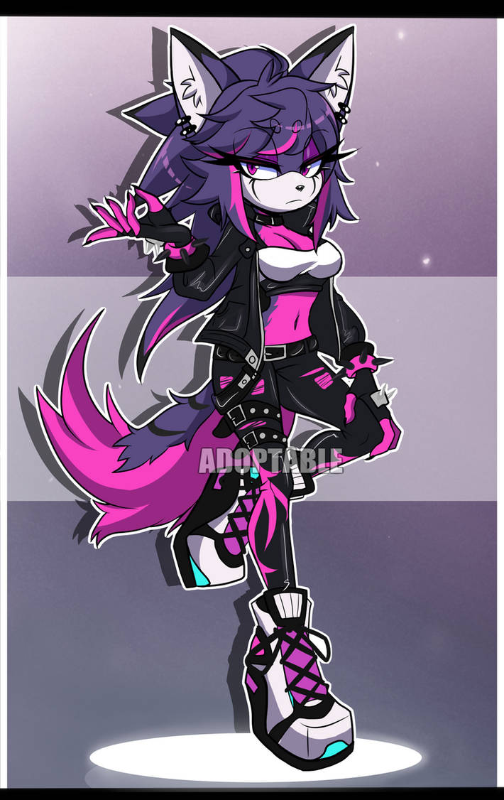 Closed Sonic Adoptable Wolf Girl By Phabershlev On Deviantart