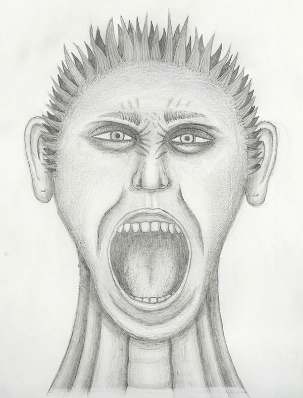 Scream -sketch- by cheesetaco on DeviantArt
