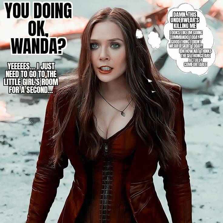 Civil War Deleted Scene Wanda Maximoff By Charles Rook On Deviantart