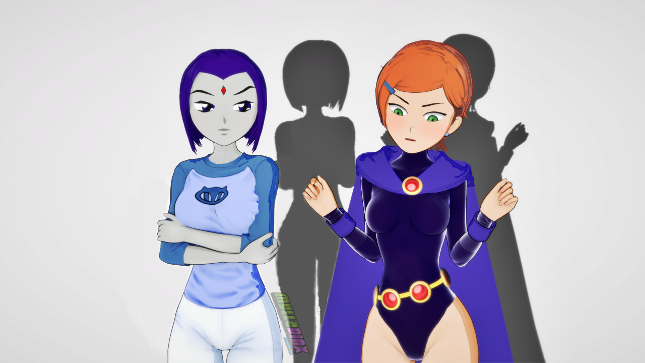 Raven And Gwen By Mylladinx On Deviantart