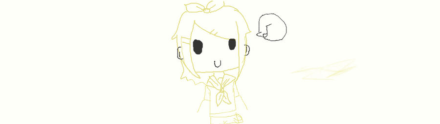 Kagamine Rin Doodle By Rawrkinz On Deviantart