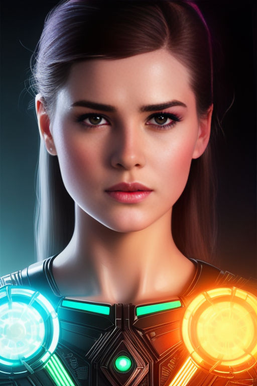 Beautiful Cyborg Girl By Fantscifi On Deviantart