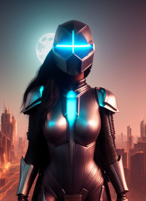 Cyberpunk Goddess By Fantscifi On Deviantart