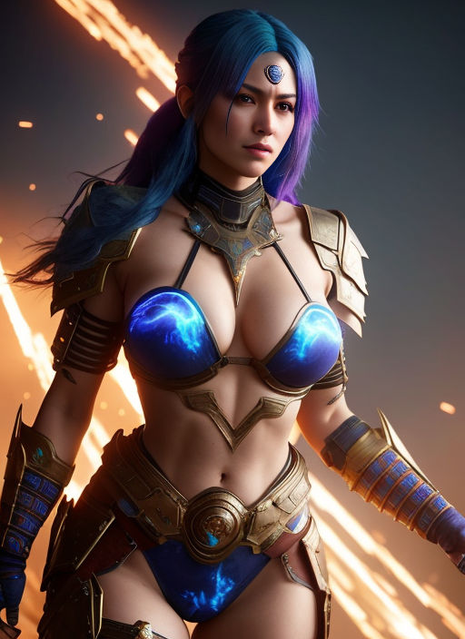 Fantasy Battle Babe By Fantscifi On Deviantart