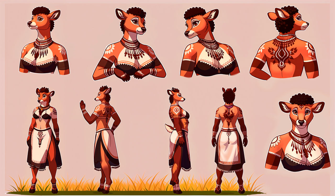 Deer Girl By Iaisuka On Deviantart