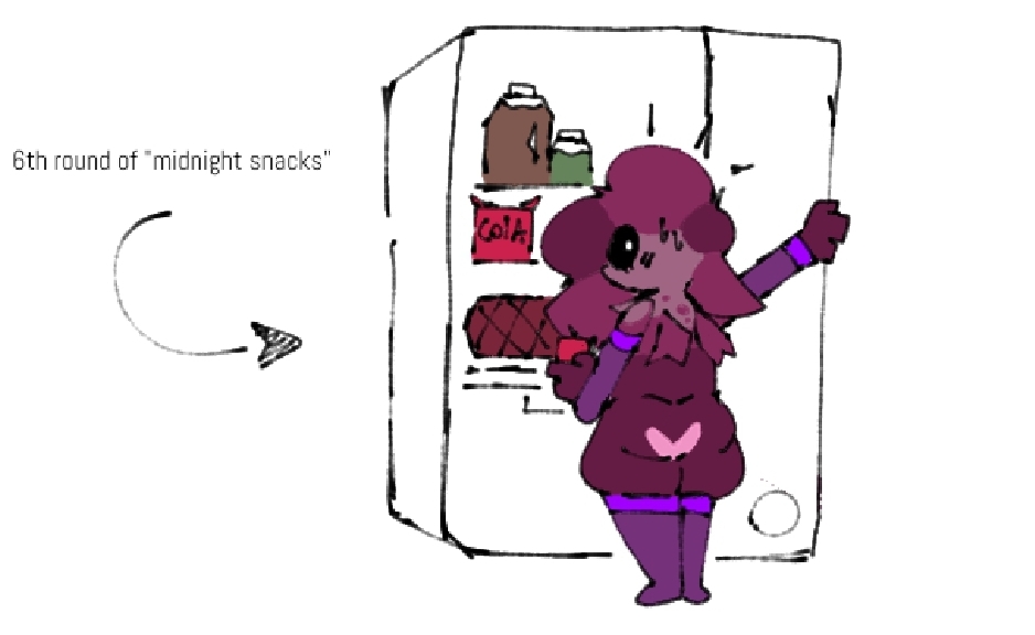 Fridge Raider But I Ate Her Tail By Crimson9080 On Deviantart