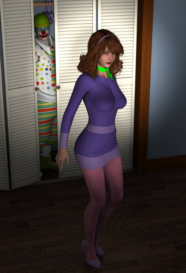Daphne Ghost Clown By Member9 On Deviantart