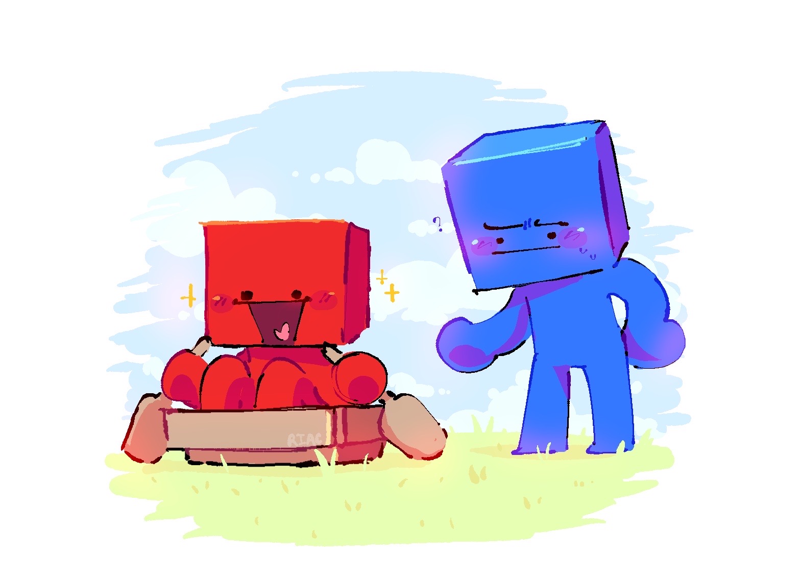 Kier And Dev Fanart By Theredcatsstuff On Deviantart