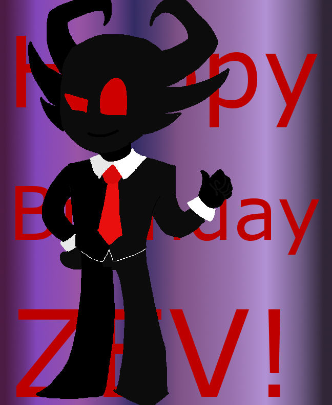 Happy Birthday Zev By Meowusaurus On Deviantart