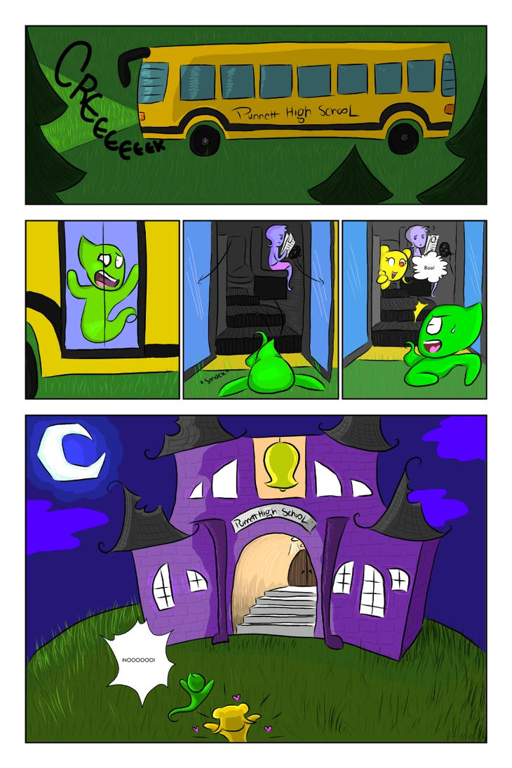 Ghost School Pg 9 By Meowusaurus On Deviantart
