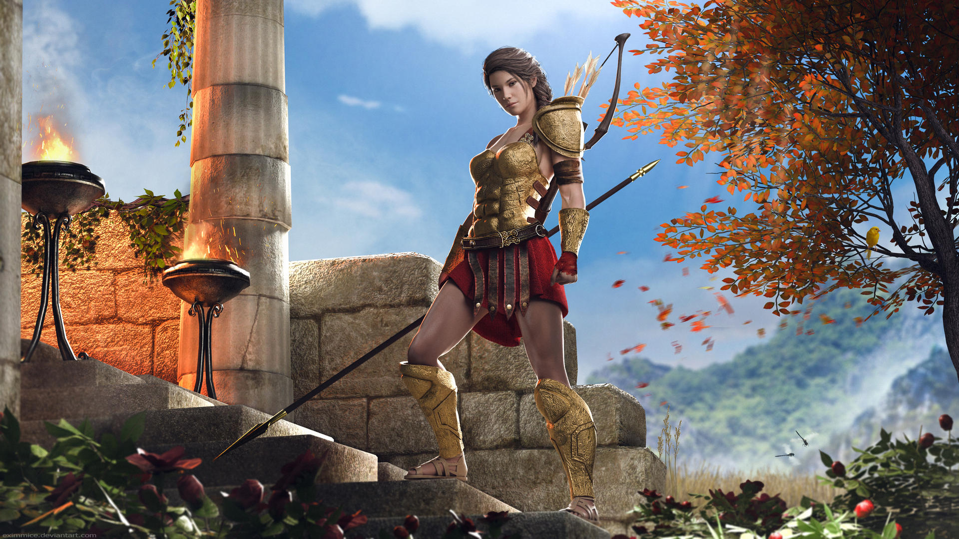 Kassandra 4k Wallpaper By Eximmice On Deviantart