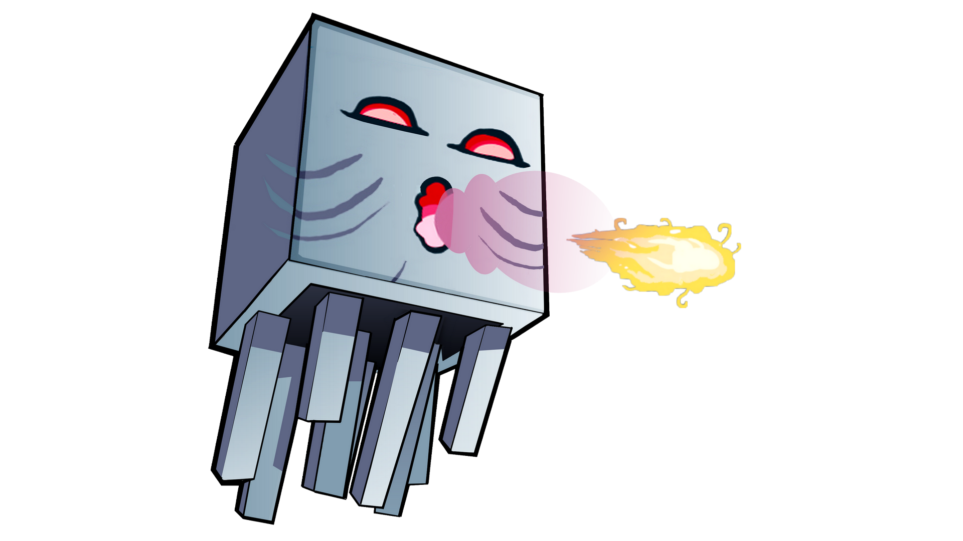 Minecraft Ghast By Enr1 On Deviantart