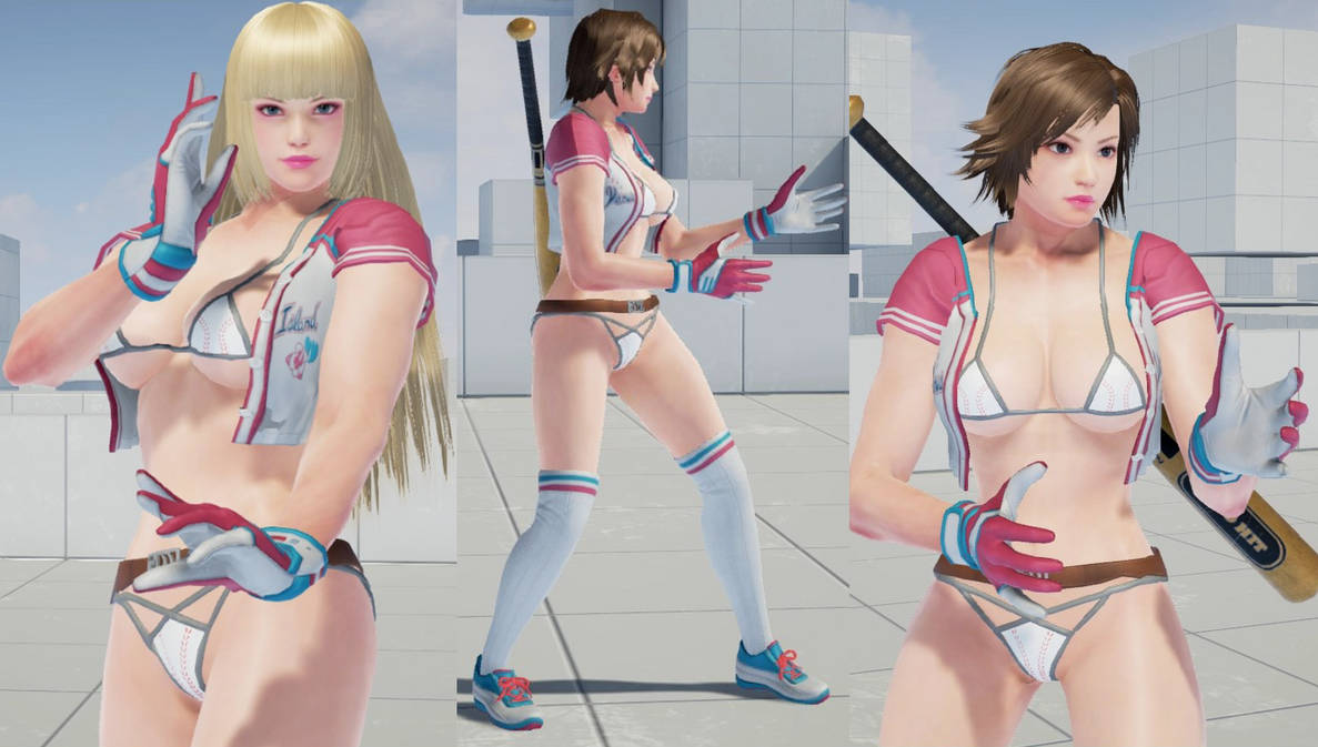 Sexy Baseball Diva Costume For All Tekken 7 Girls By Niku4186 On Deviantart