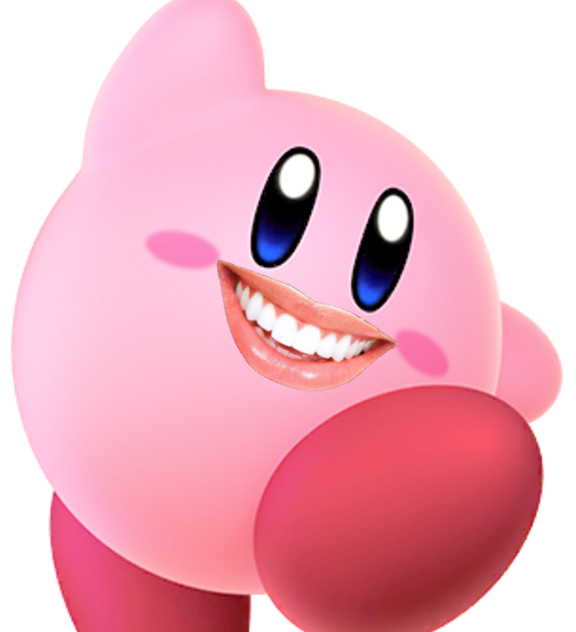 Kirby Smiling By Ssbrawler01 On Deviantart