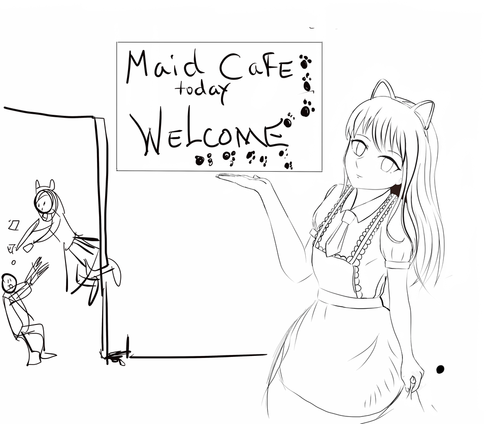 Maid Cafe Today By Goodguy67 On Deviantart