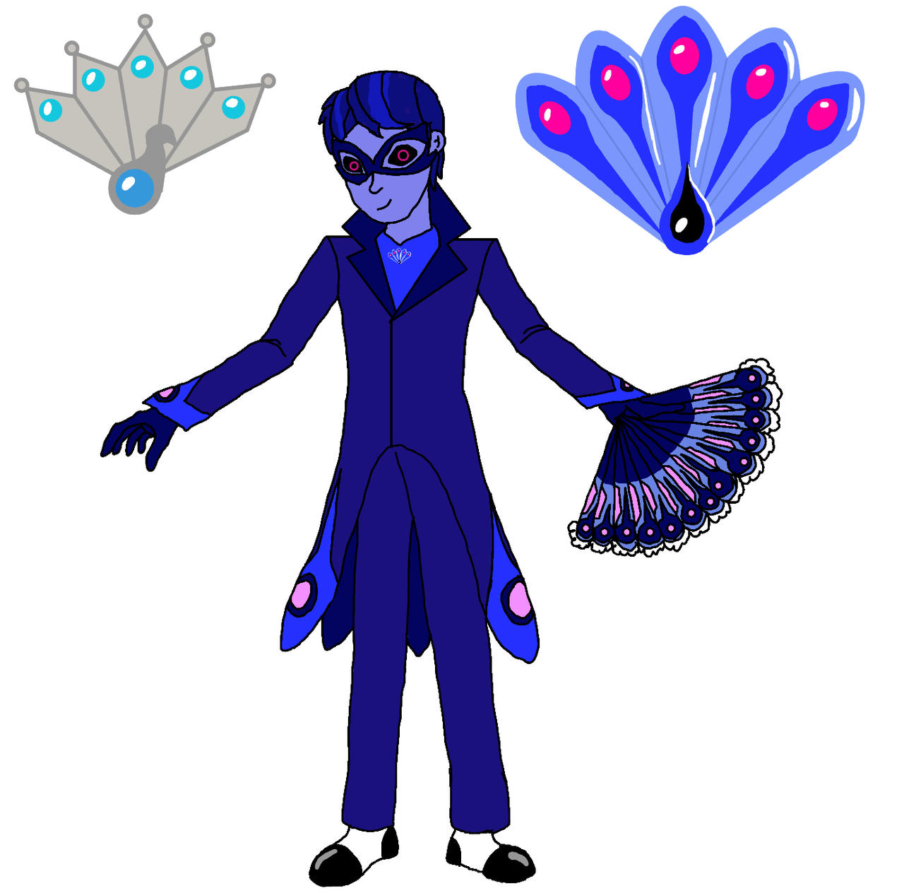 Peacock Miraculous Oc Shyam By Inkmaster42 On Deviantart