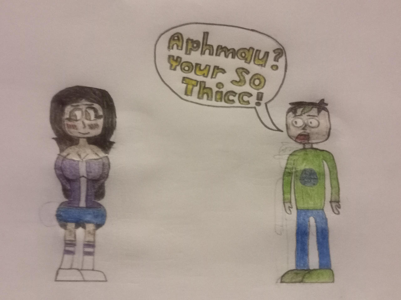 Thicc Aphmau By Charlie1054 On Deviantart