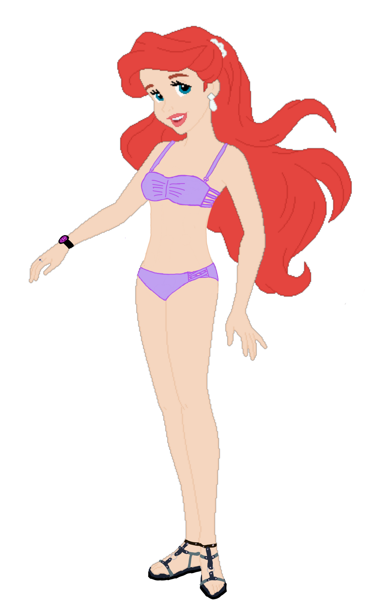 Disney Princess Ariel In Daphne Cosplay Bikini By Angthongcabletv On