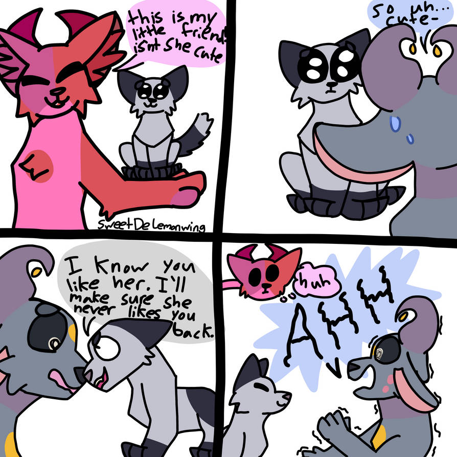 Lil Silly Comic By Sweetdelemonwing On Deviantart