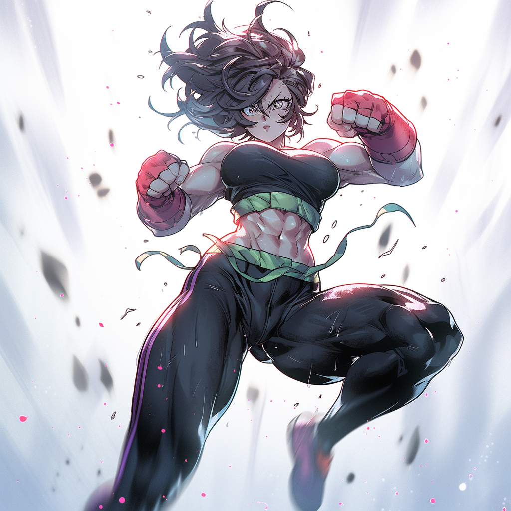 Zf Puhi Female Anime Character With Big Chest In A By Zfpuhi On Deviantart