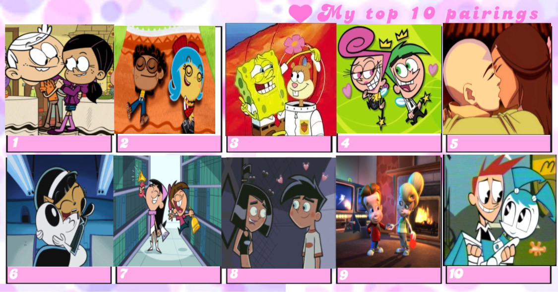 Top 136 Nickelodeon Cartoon Couples