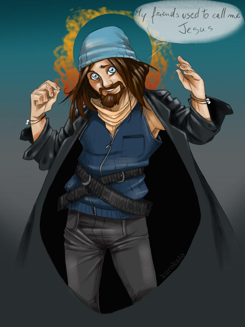 Twd Jesus Paul Rovia Monroe By Kurokato On Deviantart