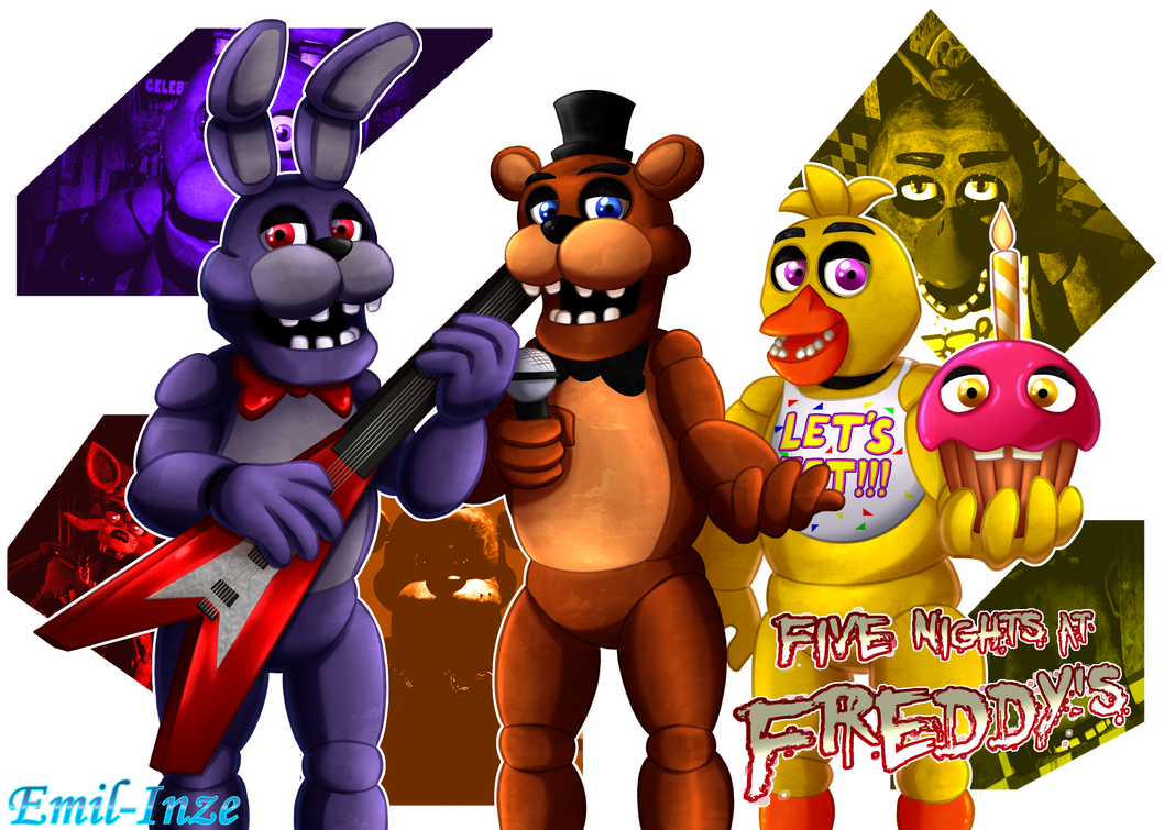 Five Nights At Freddys My Own Style By Emil Inze On Deviantart