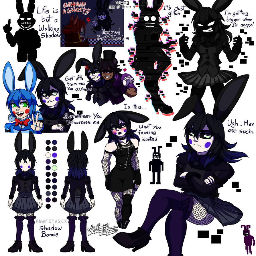 Shadow Bonnie By Emil Inze On Deviantart