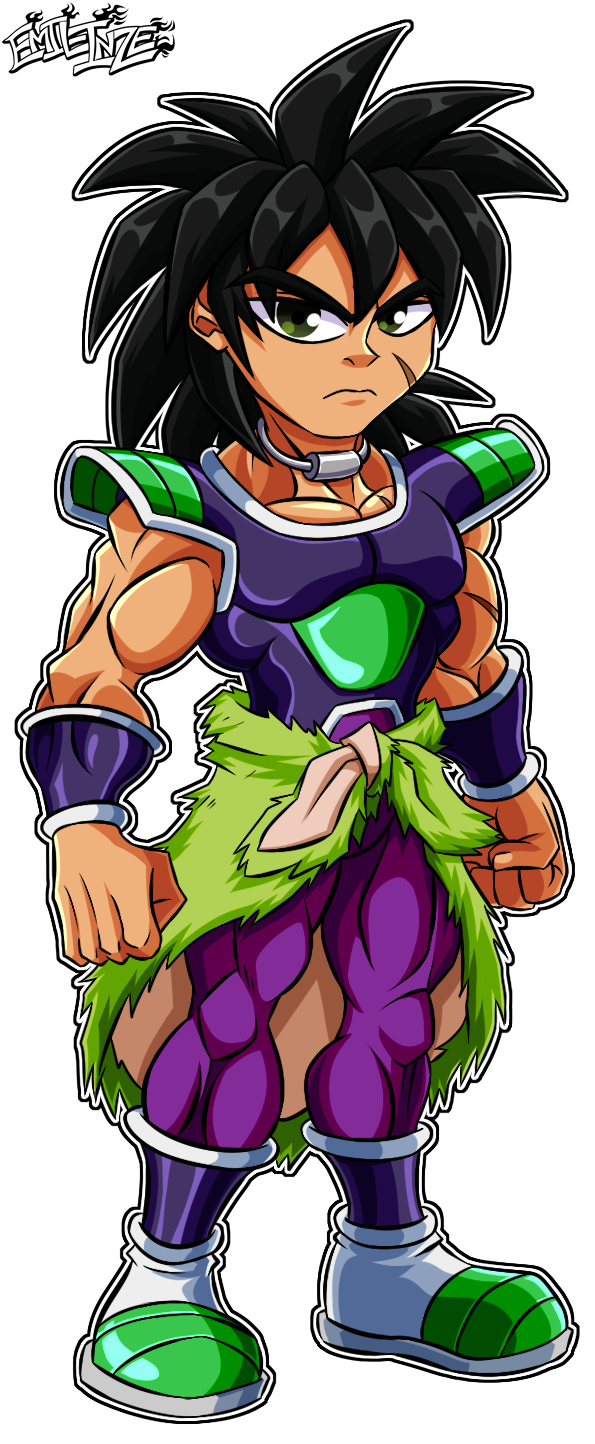 Broly Dragon Ball Super By Emil Inze On Deviantart